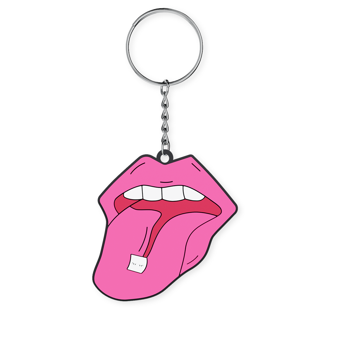 PVC KEYCHAIN - 'ACID LASH' – LASHBOMB