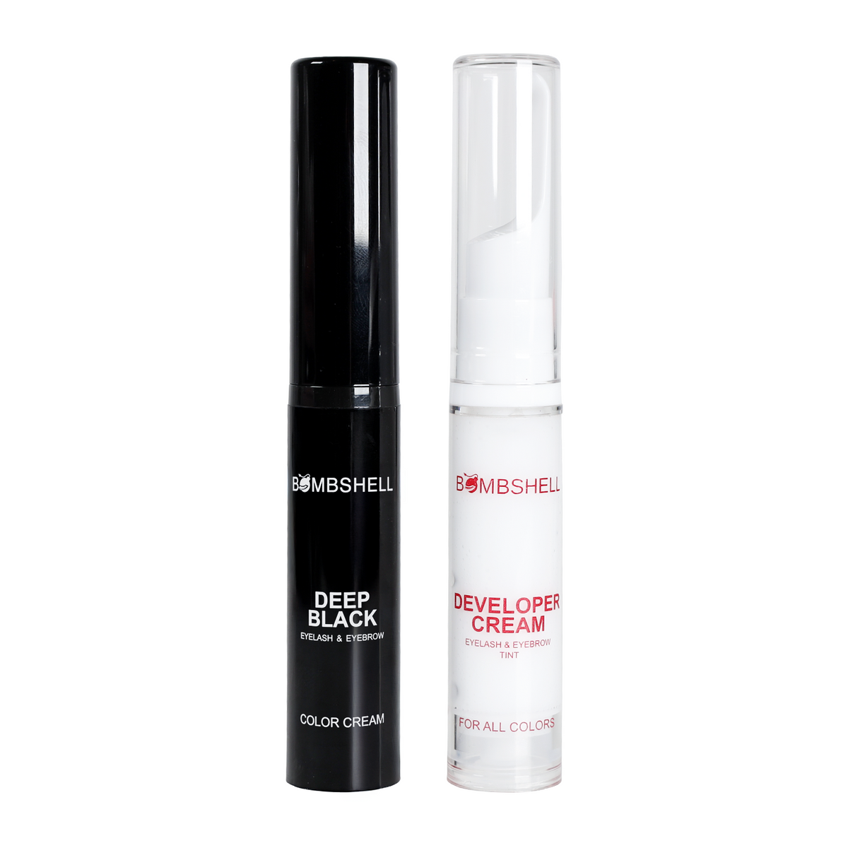 COLOR & DEVELOPER CREAM BUNDLE - DEEP BLACK – LASHBOMB