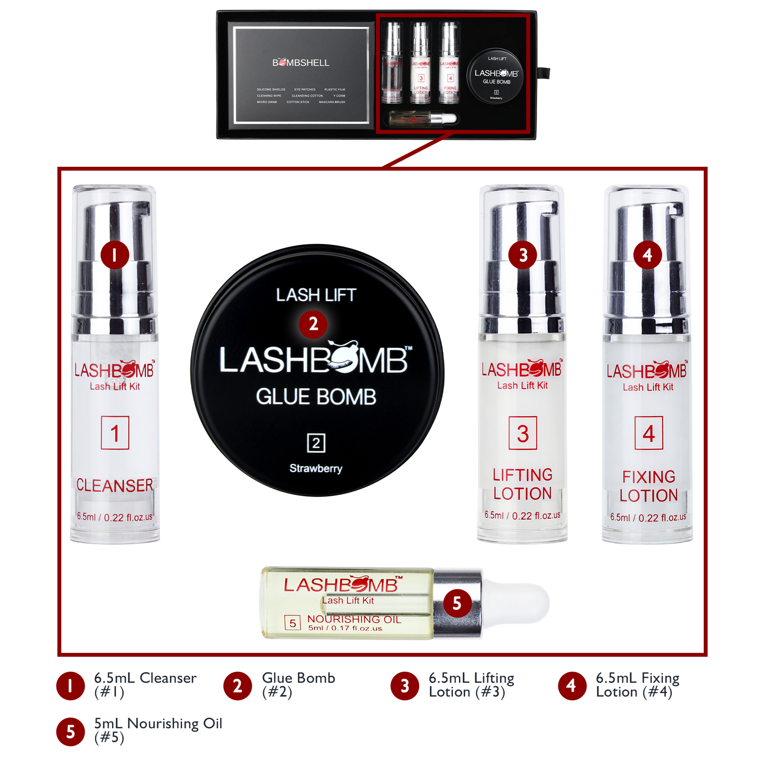 BOMBSHELL LASH LIFT KIT – LASHBOMB